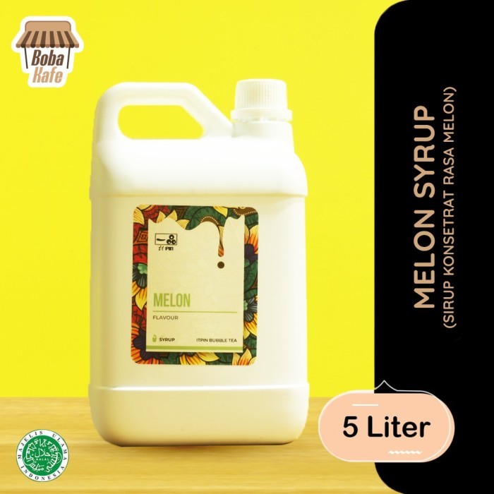 Jual MELON CONCENTRATED SYRUP / SIRUP RASA MELON @7KG / @5LITER ...