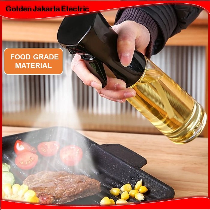 Jual BOTOL MINYAK SPRAY KACA 300ml Semprotan Multifungsi Minyak Goreng ...