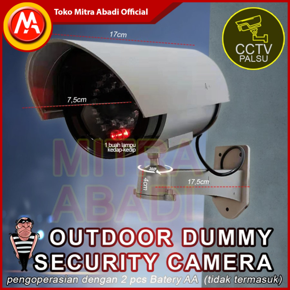 Jual OUTDOOR Fake CCTV Camera / Dummy Fake Security Camera CCTV ...
