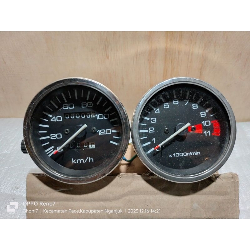 Jual original tossa tosa Viar gerobak roda 3 Spedometer kilometer Rpm ...
