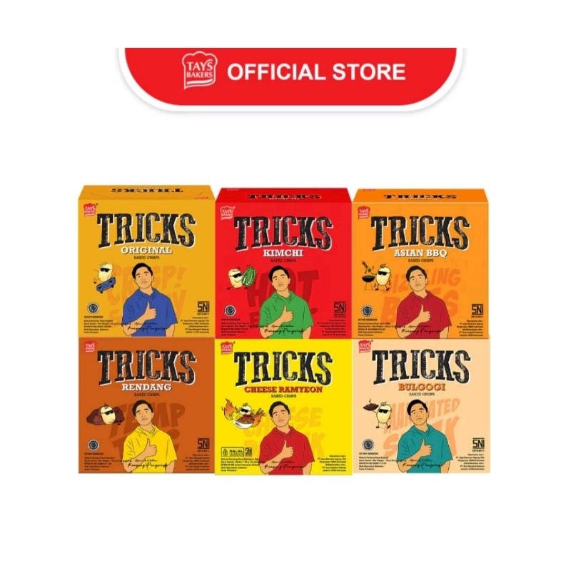 Jual Tricks Snack Kentang Original / Kimchi 10 x 12 gr | Shopee Indonesia