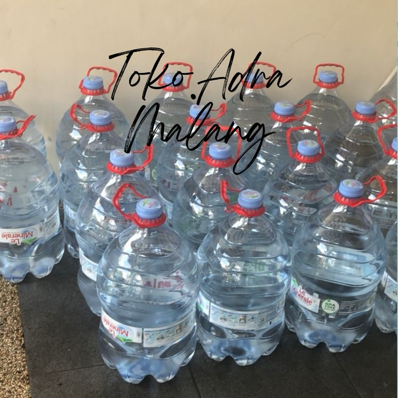 Jual Le Minerale Galon 15 LITER BPA Free I KHUSUS KIRIM INSTAN MAKSIMAL ...