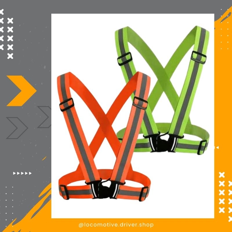 Jual ROMPI KESELAMATAN SAFETY VEST ROMPI SAFETY ELASTIS REFLEKTOR ...