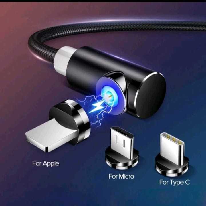 Jual kabel 3 in 1 iphone, micro dan type C kabel data magnet kabel ...