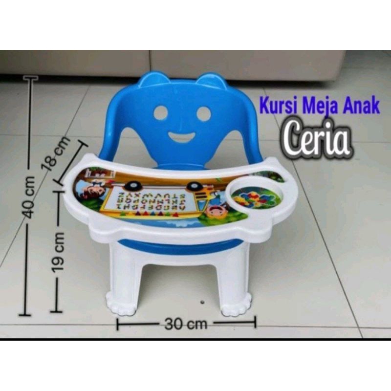 Jual Kursi plus meja ceria kursi makan / kursi belajar anak NICE BAGUS ...