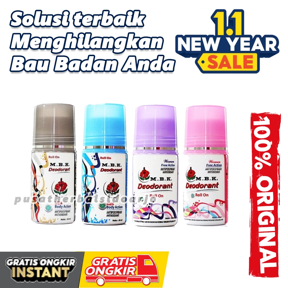 Jual MBK Deodoran Roll On dan Box / Bedak Tawas / Penghilang Bau Badan / PO Powder MBK | Shopee ...