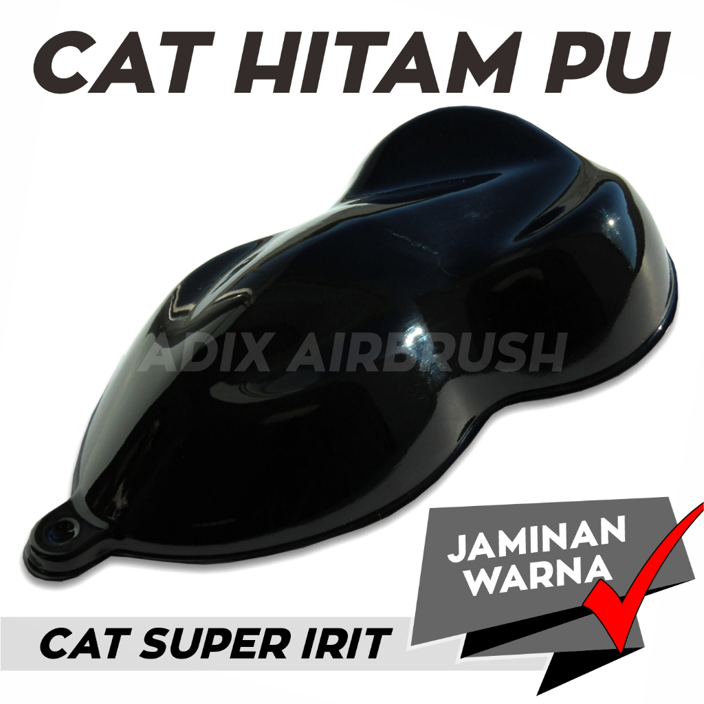 Jual cat hitam glossy pu (polyurethane) | Shopee Indonesia