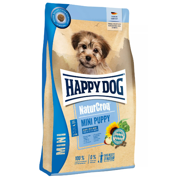 Jual Makanan Pakan Puppy HAPPY DOG MINI NATURCROQ PUPPIES 4KG Dry ...