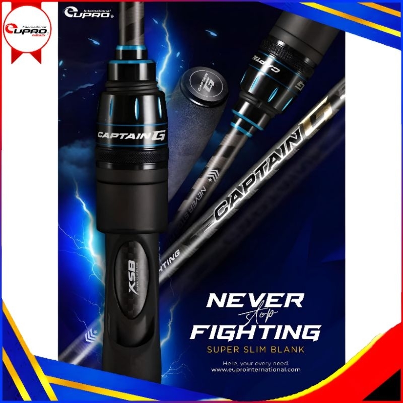 Jual JORAN EUPRO CAPTAIN-G 562ML-602M-662MH SPINNING | GALATAMA | CASTING | KOLAMAN | Shopee ...