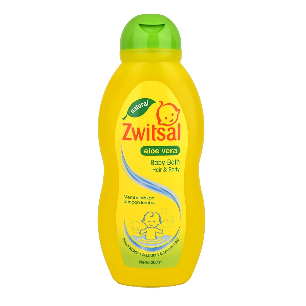 Jual Zwitsal Baby Bath Hair And Body Aloe Vera 200 ml | Shopee Indonesia