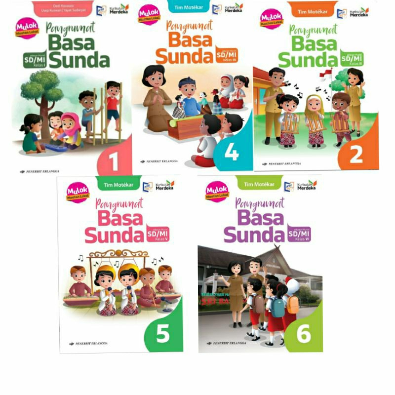 Jual Buku Pangrumat Basa Sunda Kelas 1,2,3,4,5,6 Kurikulum Merdeka Penerbit Erlangga | Shopee ...