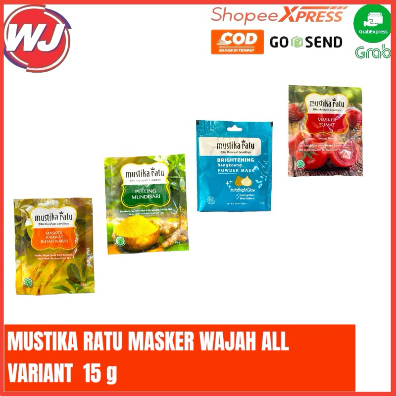 Jual MUSTIKA RATU MASKER WAJAH ALL VARIANT | Shopee Indonesia