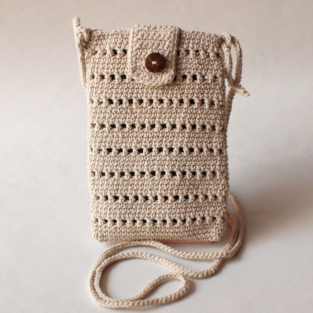 Jual Tas HP Rajut Rami Murah | Shopee Indonesia