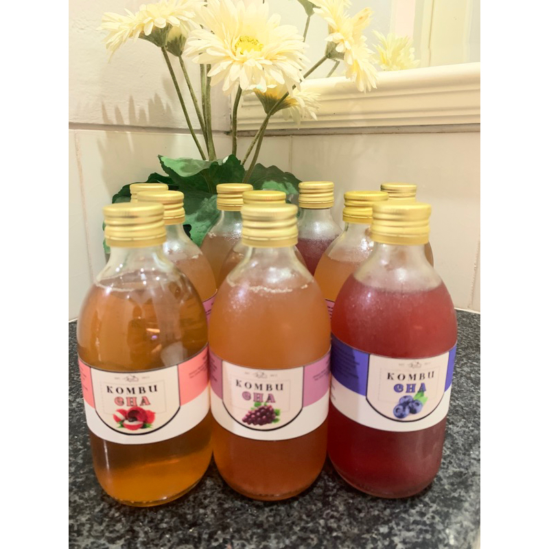 Jual [PAKET HEMAT] Kombucha 300ml x 4 pcs | by Rumah Fermentasi ...