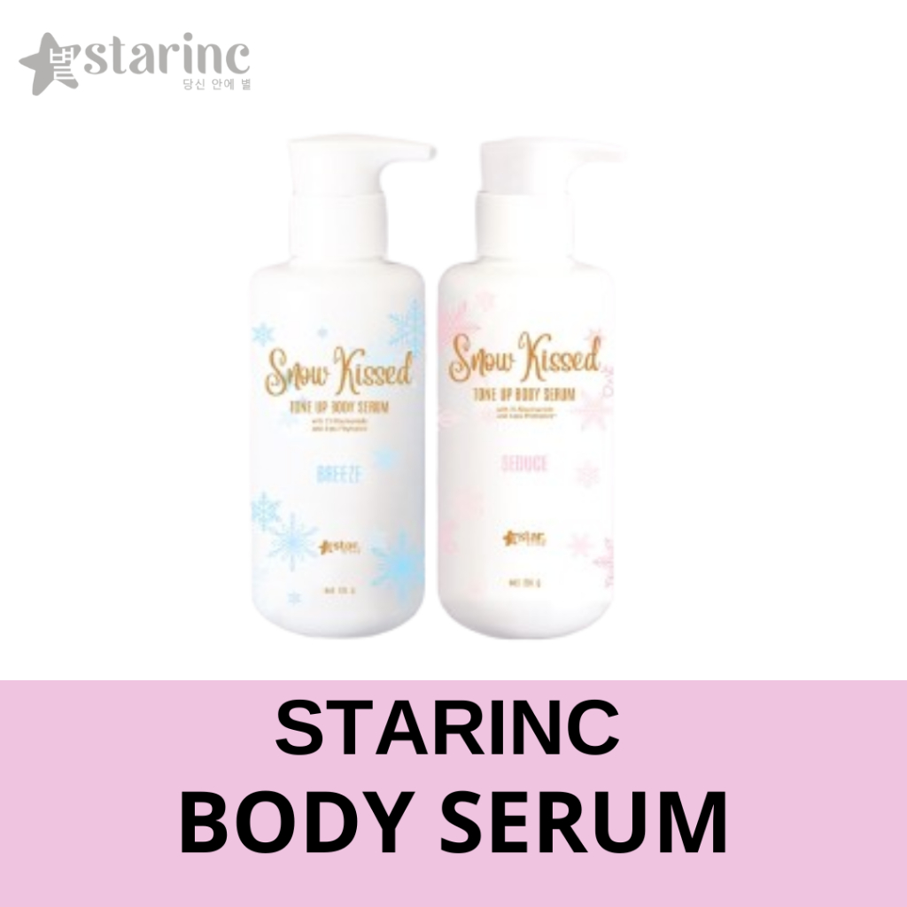 Jual Instant Tone Up Body Serum Snow Kissed STARINC 230 g | Shopee ...