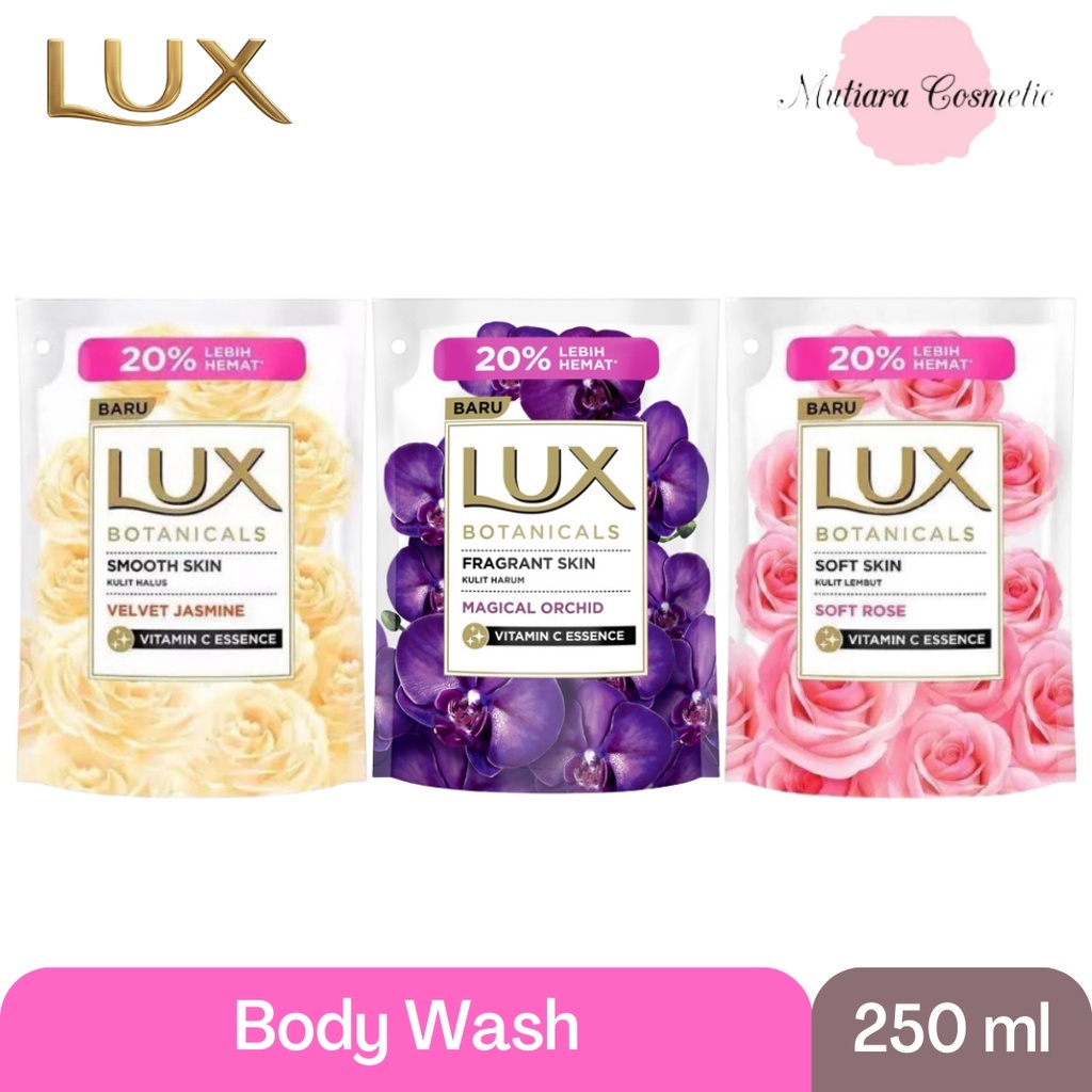 Jual LUX BOTANICALS BODY WASH REFILL 250 ML | Shopee Indonesia