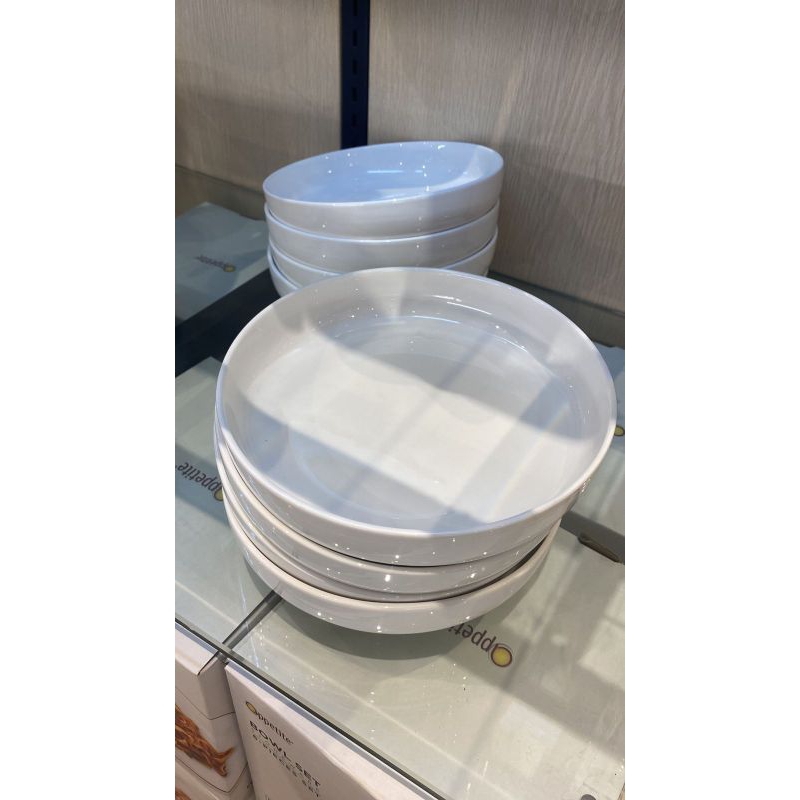 Jual Set piring putih informa/set mangkok putih mangkok informa/set ...