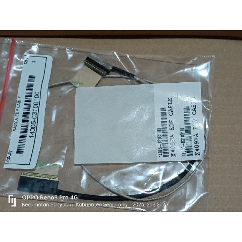 Jual NEW LVDS Lcd EDP Cable asus A409 X409 X409UA X409FA X409FL X409DA ...