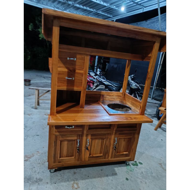 Jual gerobak mie ayam booth | Shopee Indonesia