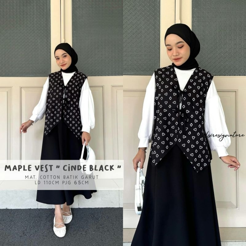 Jual MOCA Maple Vest 110 Vest OOTD Elsire ESL Meong Solo | Shopee Indonesia