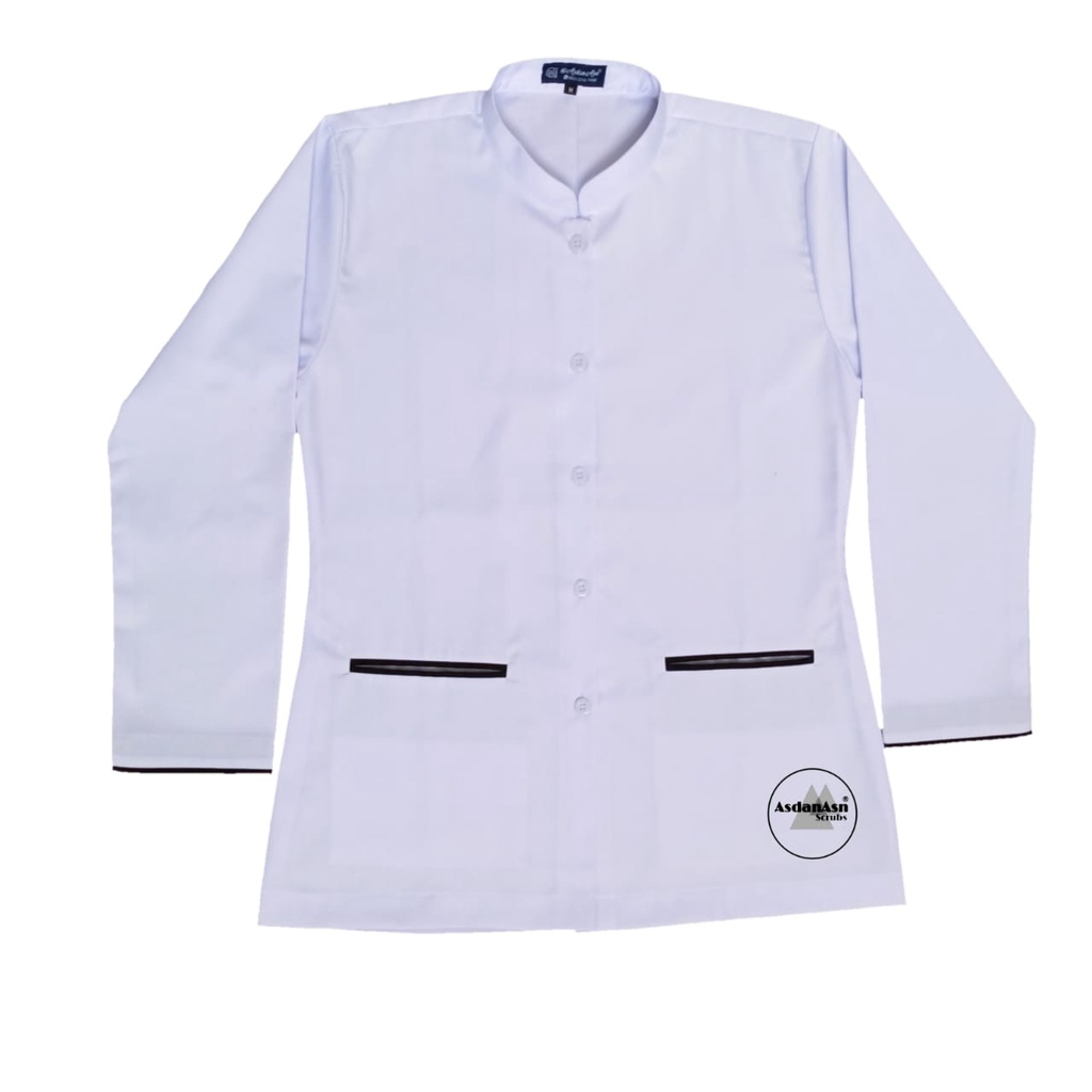 Jual Baju Seragam Putih List Hitam | Shopee Indonesia