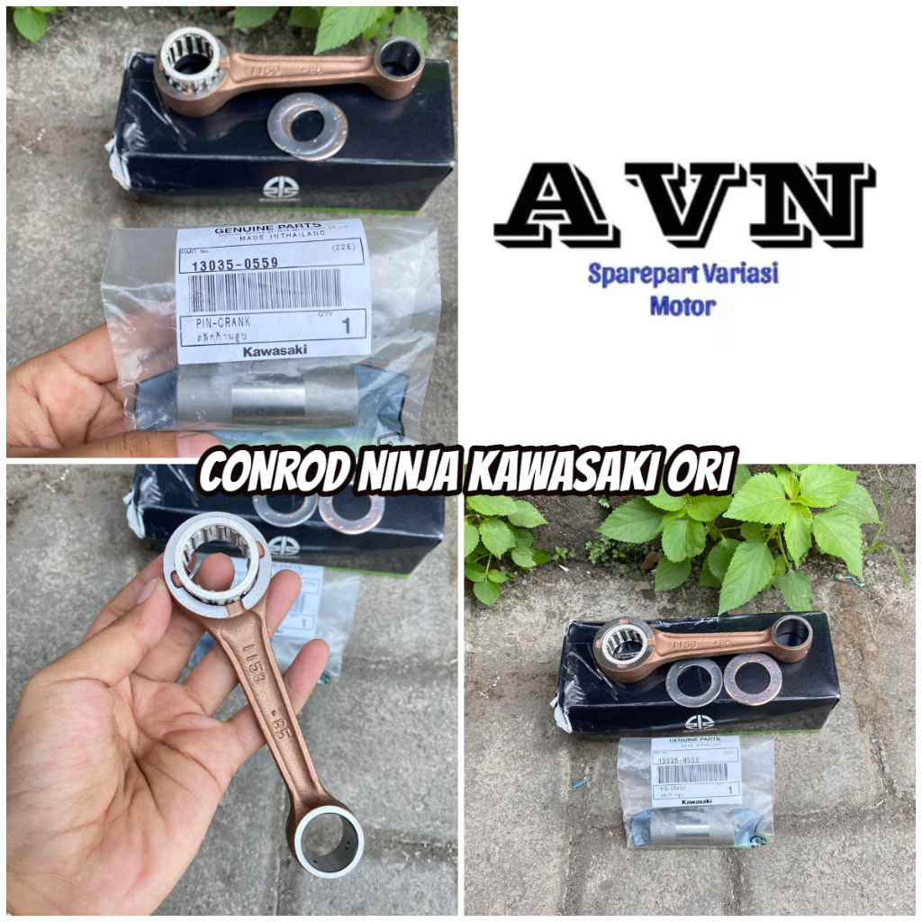 Jual STANG SEHER CONROD NINJA PIN 15 ORIGINAL 13035-0559 | Shopee Indonesia