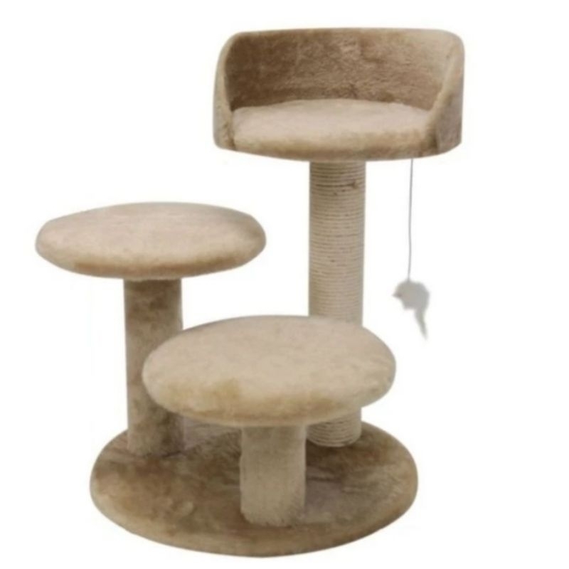Jual cat condo cat tree cat house mainan kucing di lengkapi garukan ...