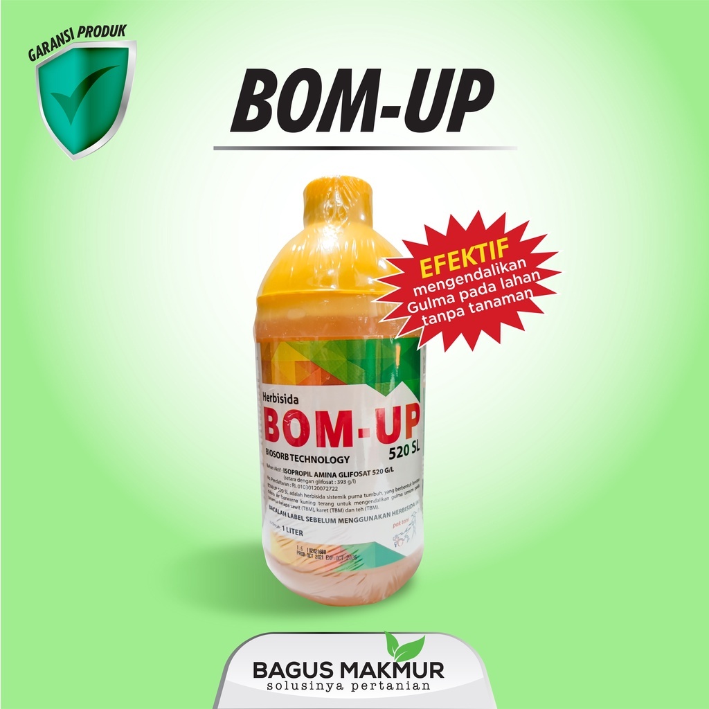 Jual Herbisida Bom Up 520 SL -1 Liter | Shopee Indonesia