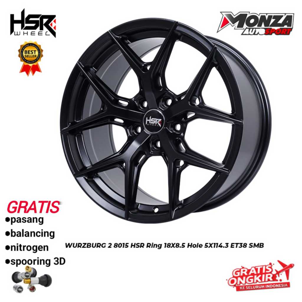 Jual Velg racing mobil R18 alphard,camry,civic fd,innova,xpander,juke,terios,crv dll | Shopee ...