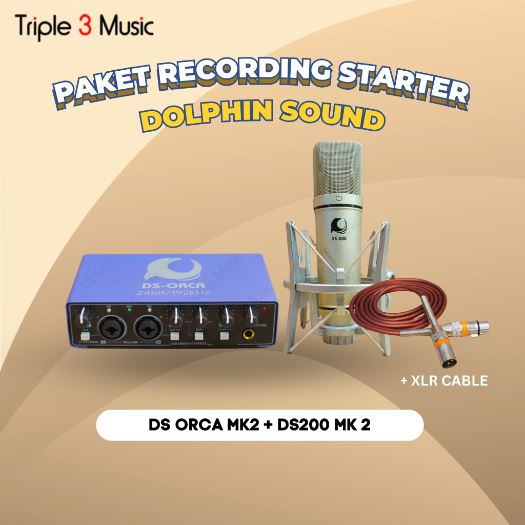 Jual Dolphin sound DS Orca Starter Bundle with Microphone | Shopee ...