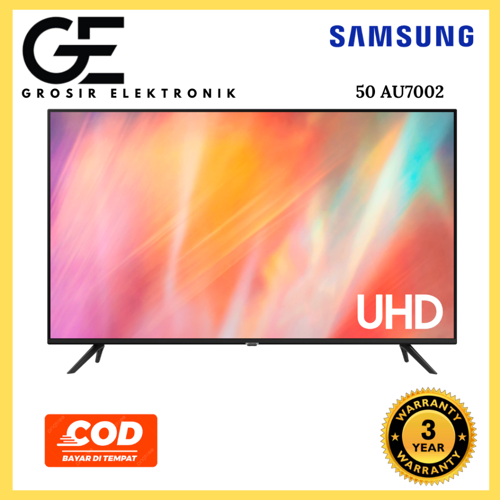 Jual SAMSUNG SMART TV UHD 4K UA50AU7002 / 50AU7002 / AU7002 50 INCH ...