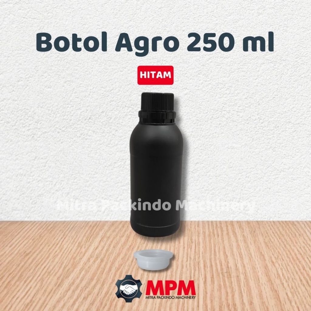 Jual Botol Agro HDPE Putih Hitam 250ml Kecil / Botol Labor 250 ml | Shopee Indonesia