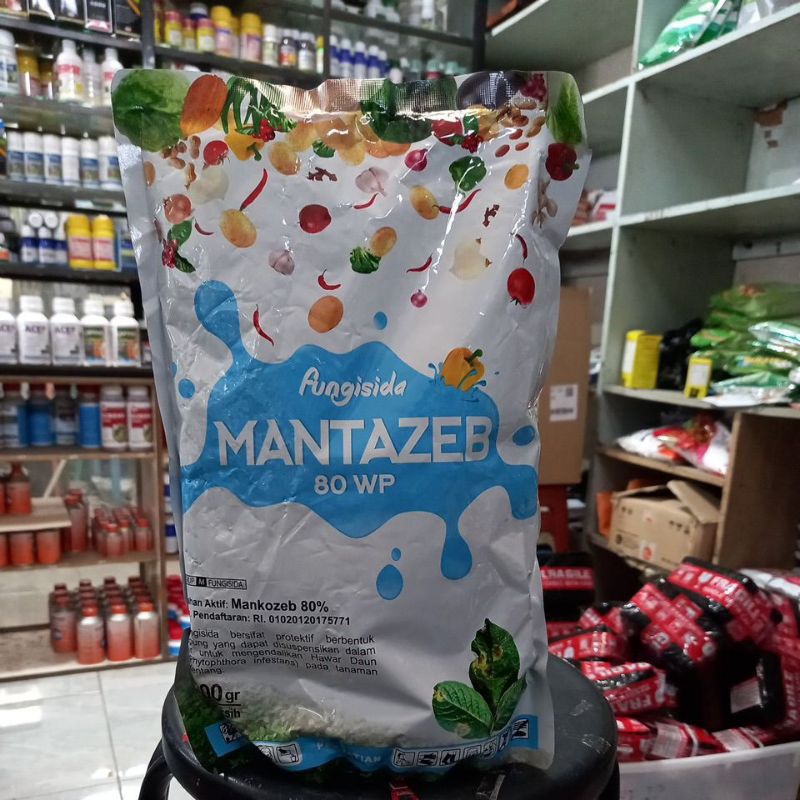 Jual MANTAZEB BLUE 800GR FUNGISIDA MANCOZEB BLUE 80% | Shopee Indonesia