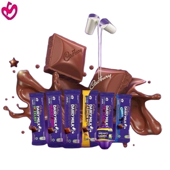Jual CADBURY Chocolate Dairy Milk Original Regular Coklat Susu 62 gr ...