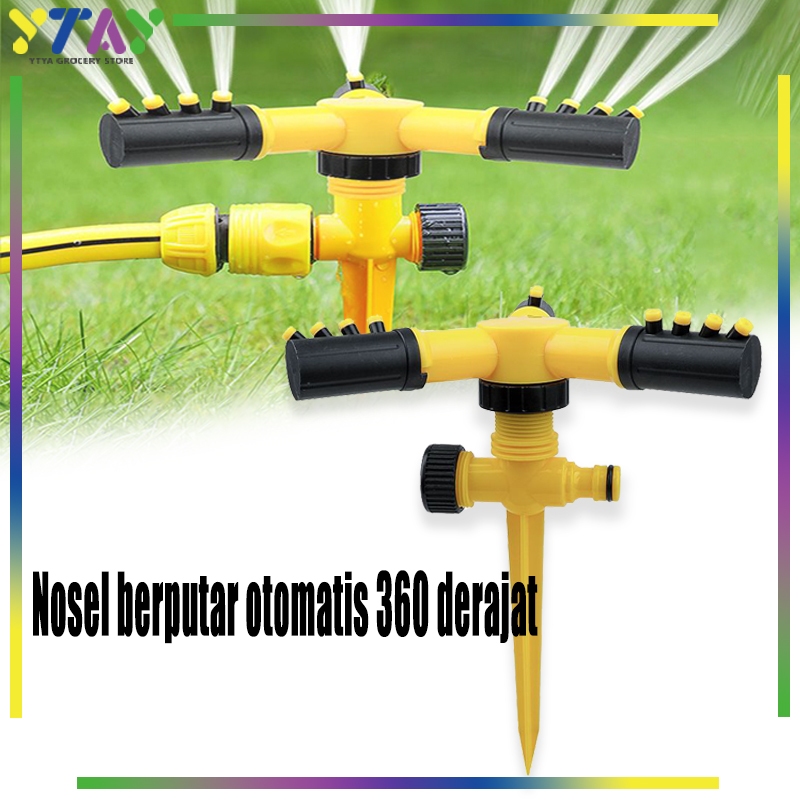 Jual Sprinkler Air Taman 360 Derajat Otomatis/Semprotan Air Penyiram ...