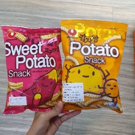 Jual Nongshim snack sweet potato rasa Original / Ubi Jalar IMPORT 55gr ...