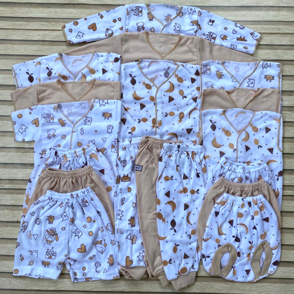 Jual 18 Pcs Baju Bayi Baru Lahir Celana Bayi Newborn Laki Laki Perempuan Pakaian Bayi Kado ...