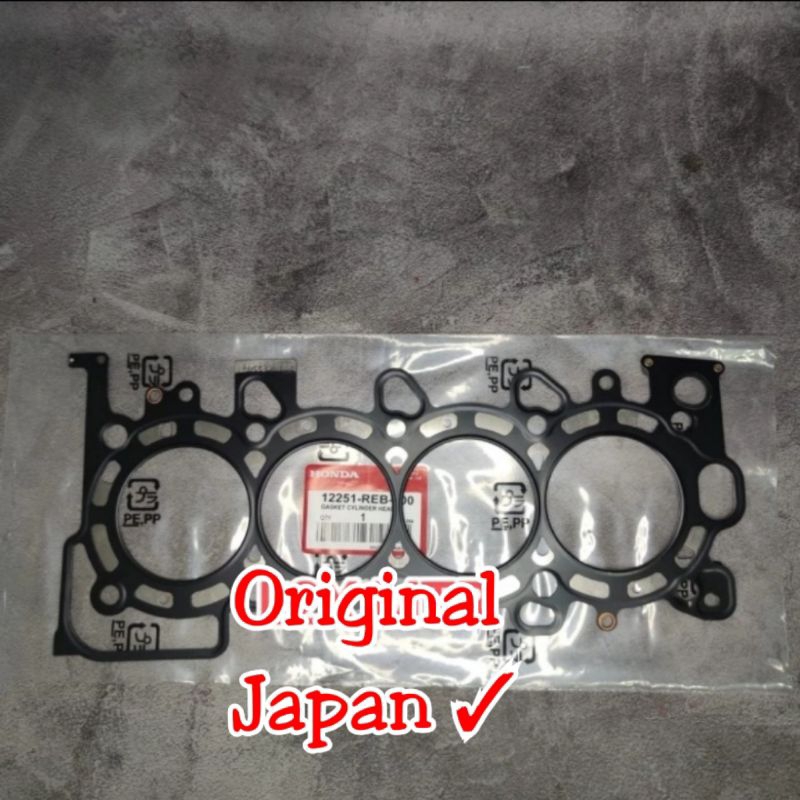Jual Packing Paking Gasket Kop Deksel Cylinder Head Honda Jazz City VTEC V-TEC Original Japan ...
