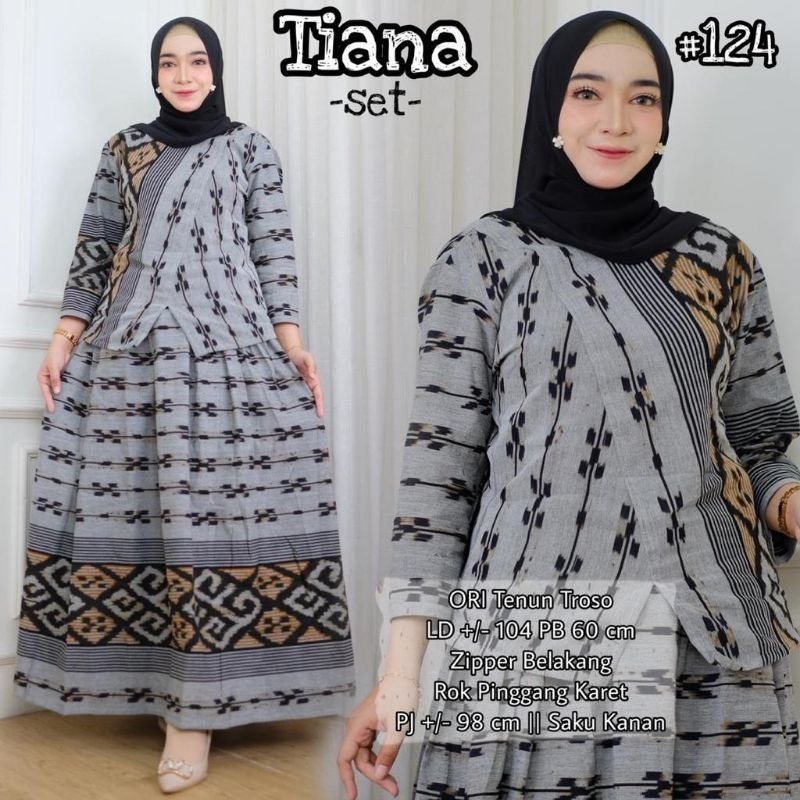 Jual TIANA SET,SETELAN TENUN,ORI TENUN TROSO,BATIKKUMURAH | Shopee ...