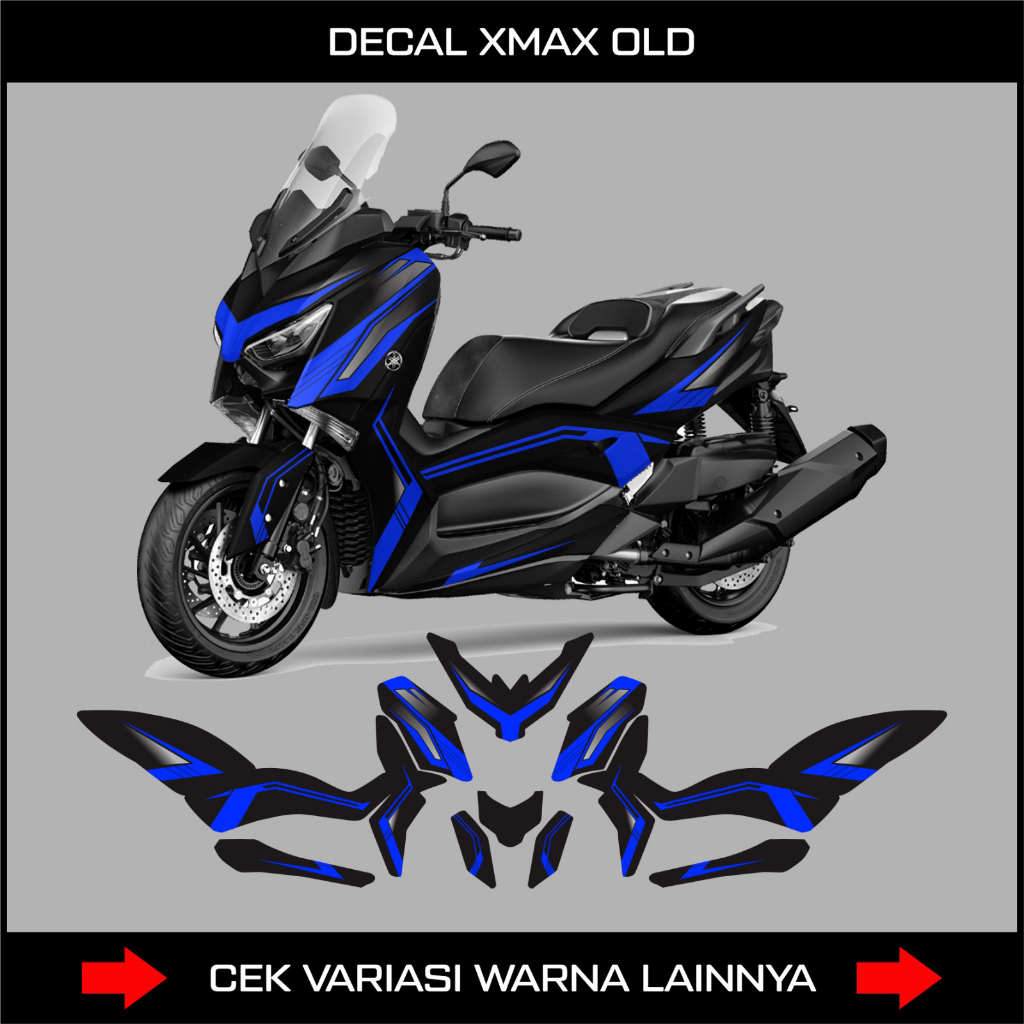 Jual DECAL XMAX FULL BODY / STICKER DECAL FULL BODY YAMAHA XMAX / DEKAL ...