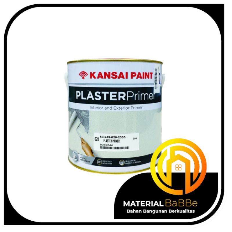 Jual Kansai Paint Plaster Primer 2,5 Liter | Cat Dasar Dinding Dalam ...