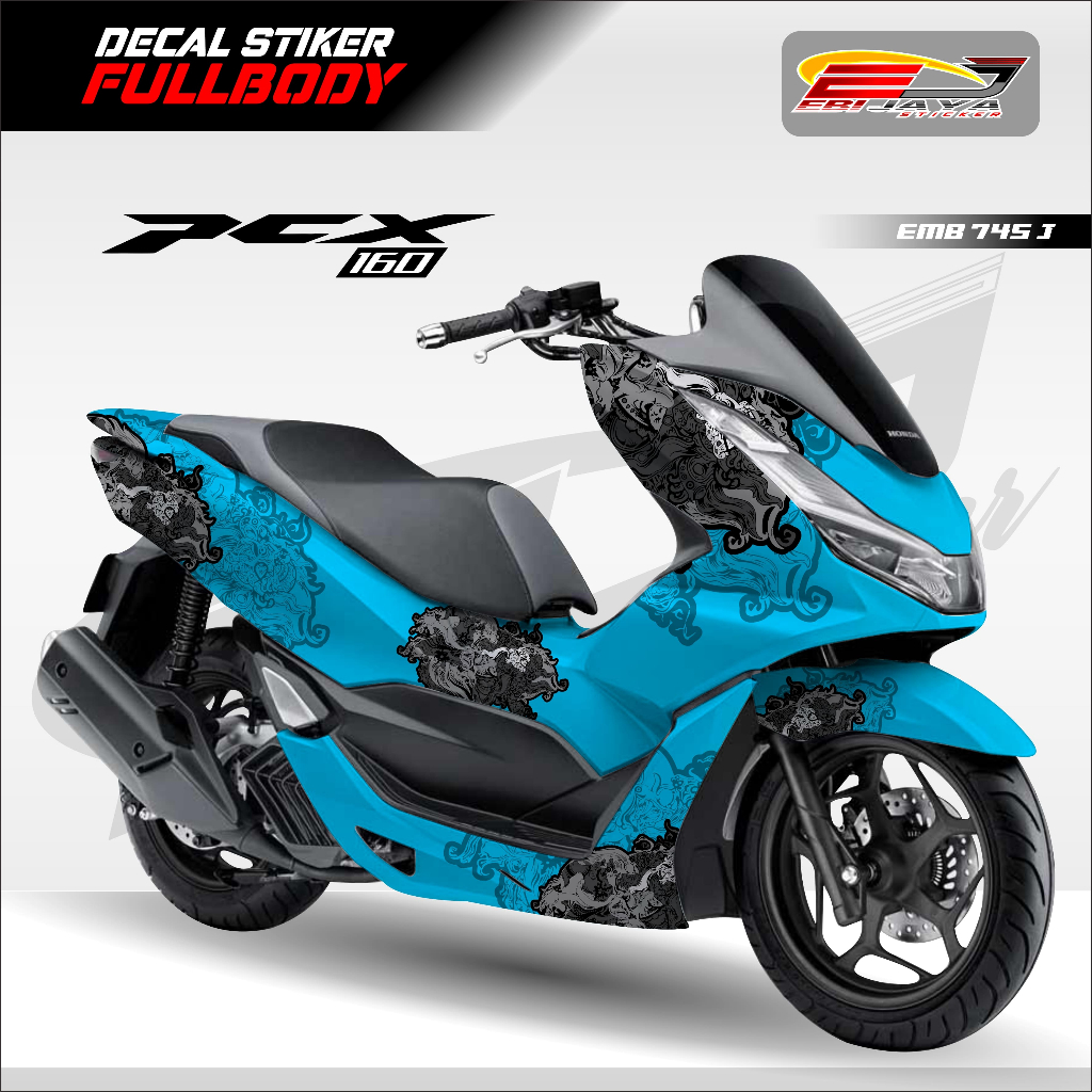 Jual STIKER MOTOR NEW DESAIN ALL PCX VARIASI TERBARU-STIKER LANGSUNG ...