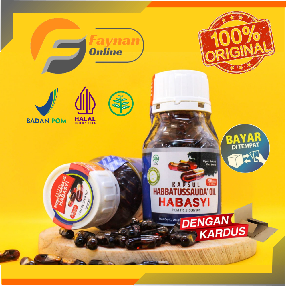 Jual Kapsul Habatus Sauda 200 Kapsul Habasyi Oil Premium | Shopee Indonesia