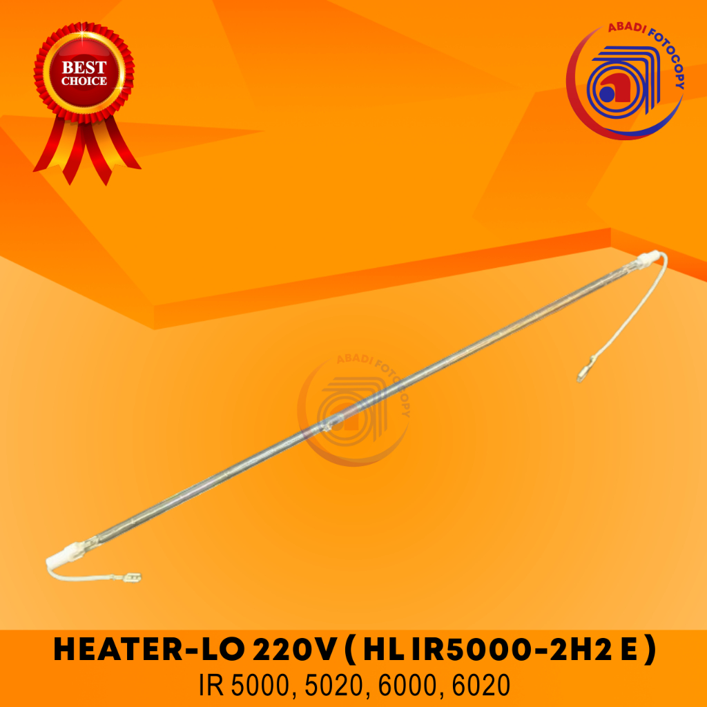 Jual Heater Lamp Low Lampu Pemanas 220 V 600 W IR 5000 6000 5020 6020 ...