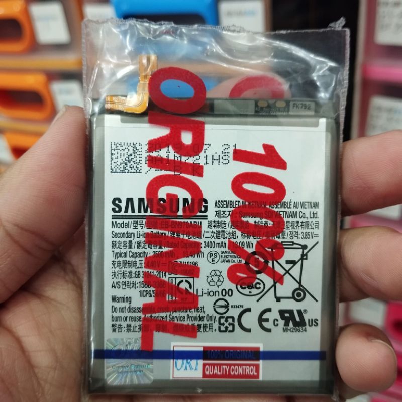 Jual Batre Baterai Samsung Note 10 EB-BN970ABU Original Battery Note 10 ...