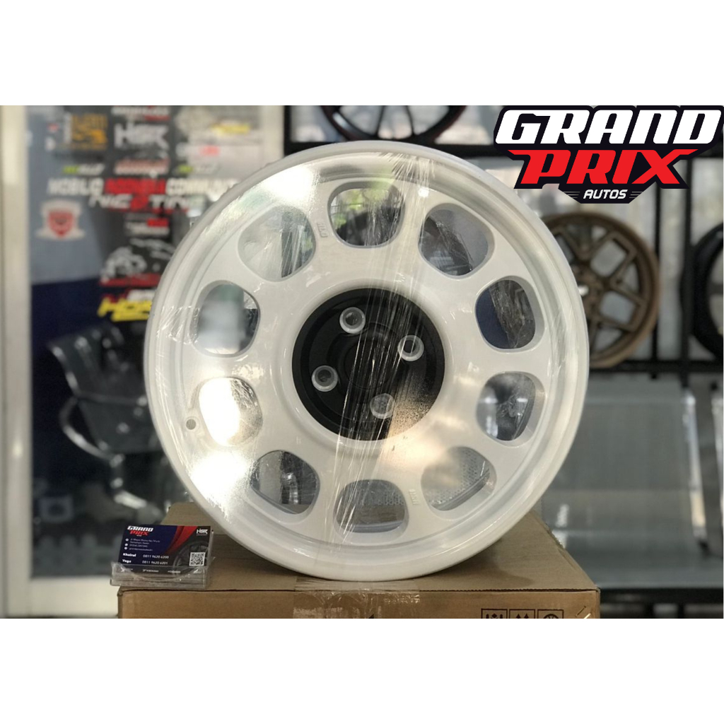 Jual HSR WHEEL TIPE KLG R17 Single Pcd 4X100 Warna Putih Cocok Buat ...