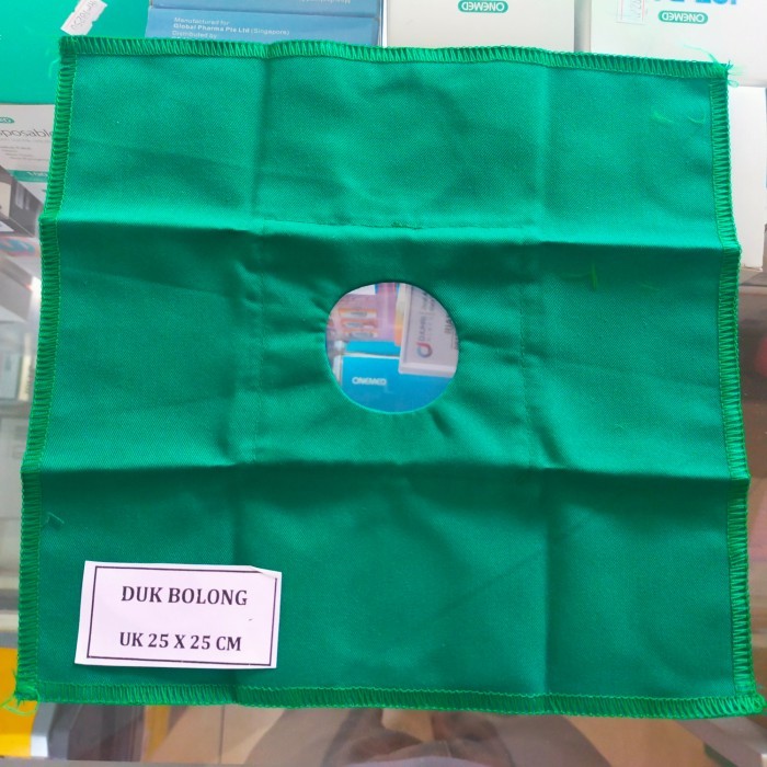 Jual Duk Lubang Hijau 25 cm / Duk Bolong 25x25 / Duk 25 x 25 | Shopee ...