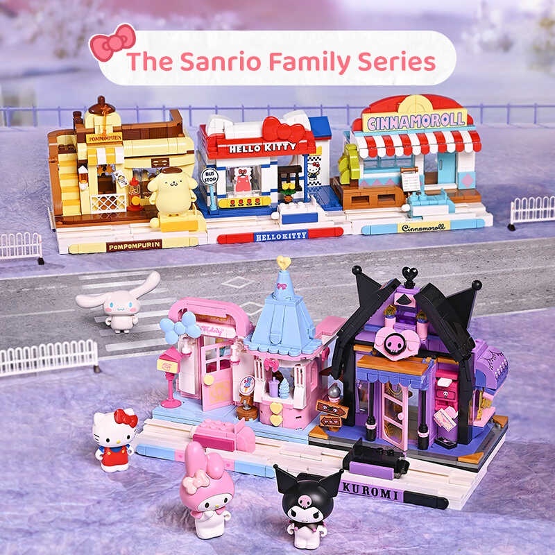 Jual TOYS Sanrio House Series - Blocks Bricks Brick Block Toy Mainan ...