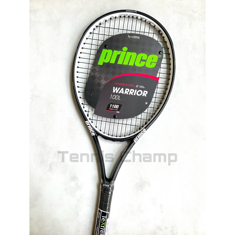 Jual Raket Tenis Prince Warrior 100L Black/Tennis Racket Prince ...