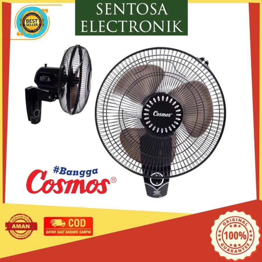 Jual COSMOS WALL FAN / KIPAS ANGIN DINDING COSMOS 16 WFO / 16-WFO (16 ...